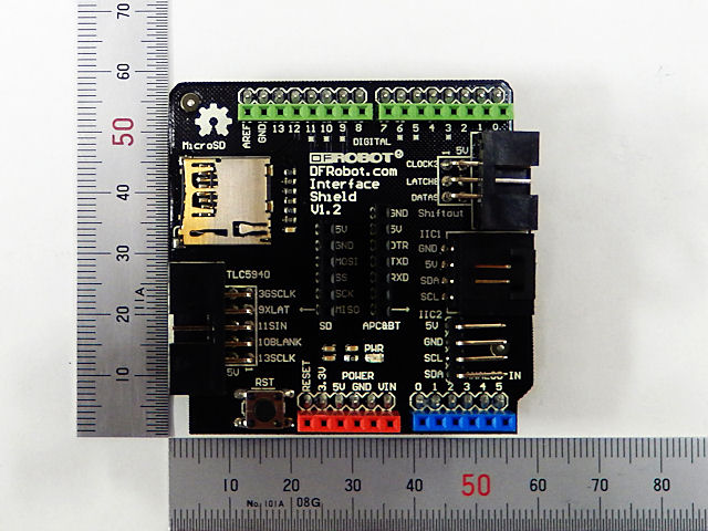 Interface Shield For Arduino: 開発ツール・ボード 秋月電子通商-電子部品・ネット通販