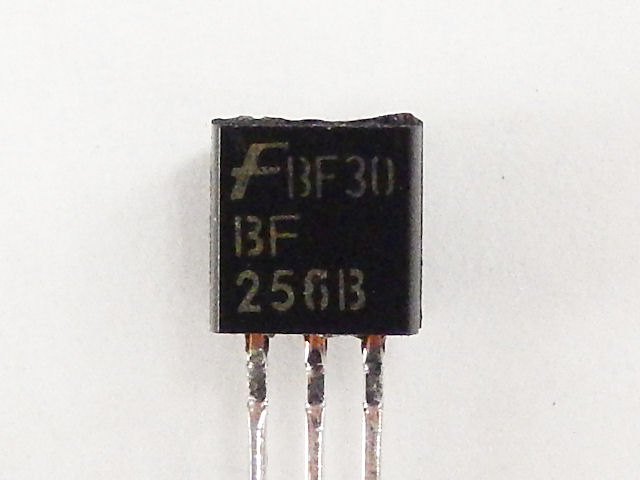 Nch J-FET BF256B: 半導体 秋月電子通商-電子部品・ネット通販
