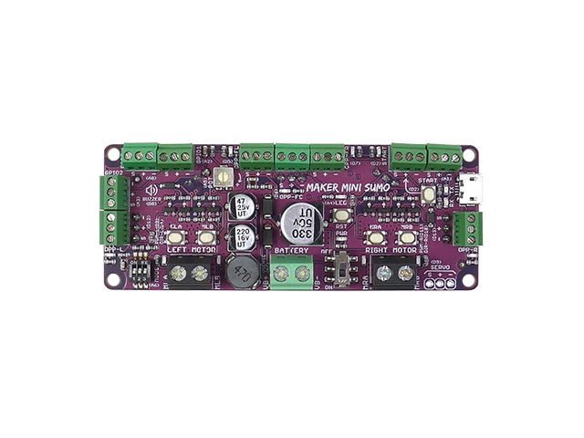 Maker Mini Sumo Controller ミニ相撲ロボットコントローラー: 開発ツール・ボード 秋月電子通商-電子部品・ネット通販