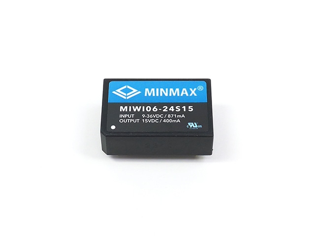 6W級絶縁型DCDCコンバーター(15V400mA) MIWI06-24S15: 半導体 秋月電子通商-電子部品・ネット通販
