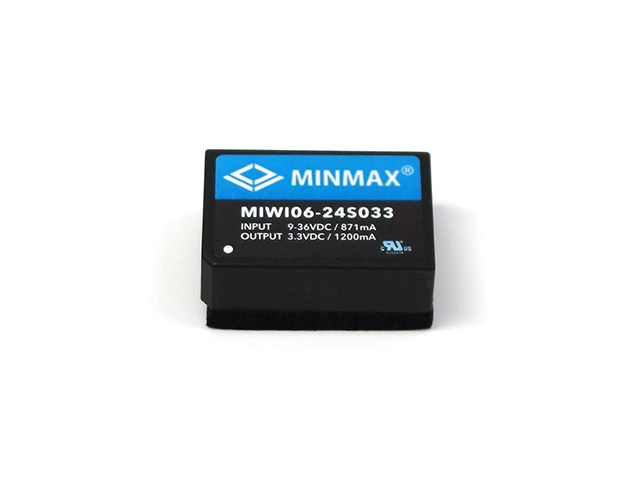 6W級絶縁型DCDCコンバーター(3.3V1200mA) MIWI06-24S033: 半導体 秋月電子通商-電子部品・ネット通販