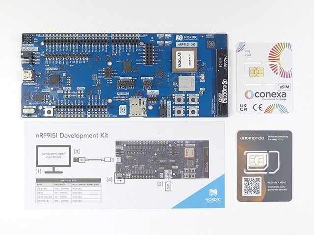 nRF9151 DK: 開発ツール・ボード 秋月電子通商-電子部品・ネット通販