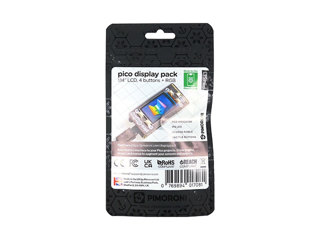 Pico Display Pack: 開発ツール・ボード 秋月電子通商-電子部品・ネット通販