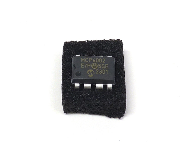 2回路入低消費レールtoレールCMOSオペアンプ MCP6002-E/P: 半導体 秋月電子通商-電子部品・ネット通販