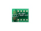 VSSOP8 0.5mmピッチIC(8ピン)変換基板: 基板・ブレッドボード・ラグ板 秋月電子通商-電子部品・ネット通販